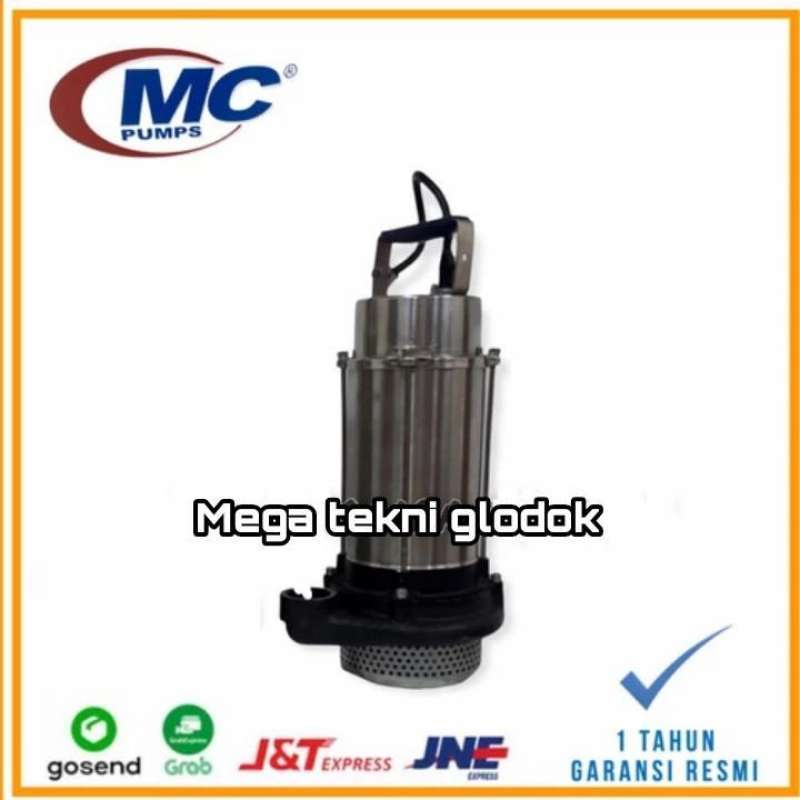 Jual Pompa Air Celup stainless 0,5Hp Pompa submersible stainless mc ...