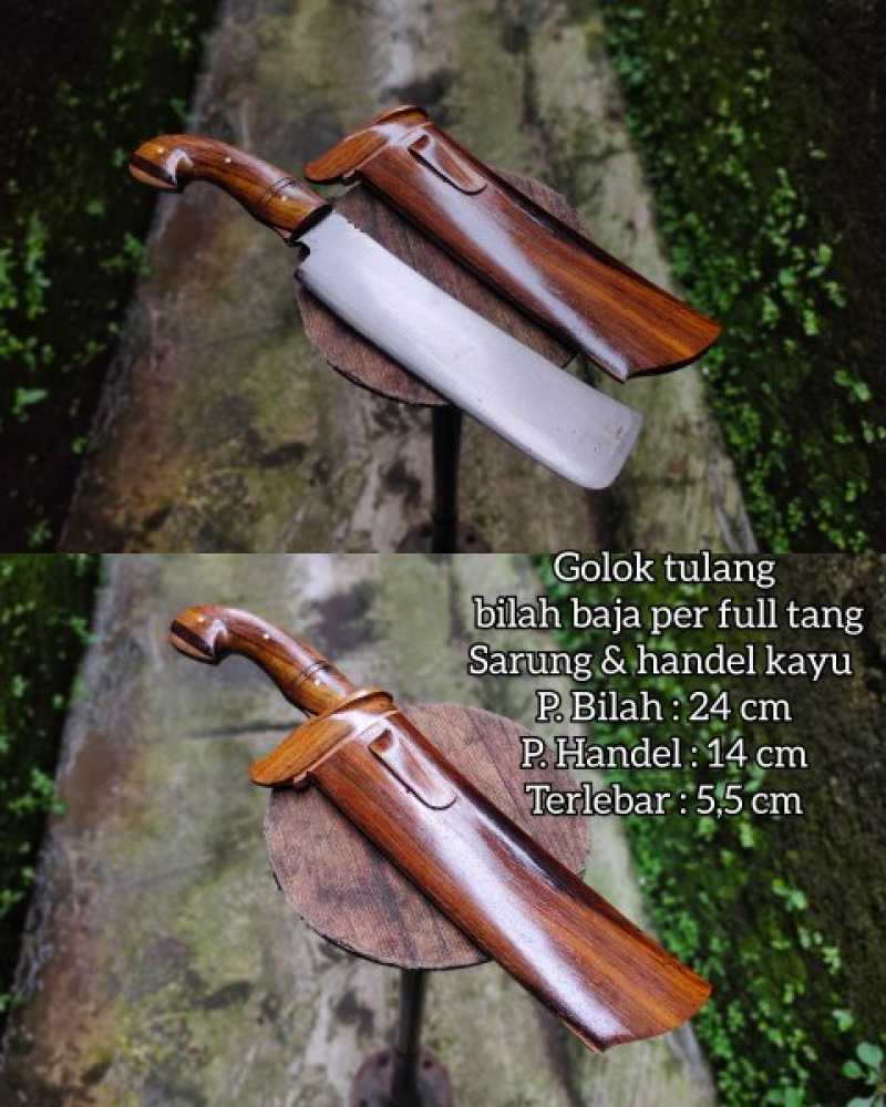 Promo Golok Kebun Golok Baja Golok Kerja Potong Kayu Alat Bantu Ke ...