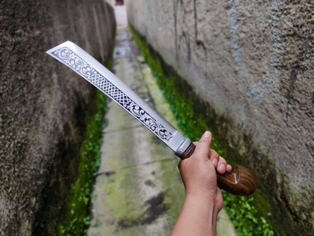 Promo Golok Kebun Golok Baja Golok Kerja Potong Kayu Alat Bantu Ke ...