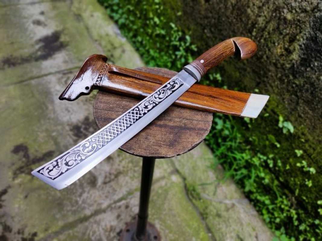 Promo Golok Kebun Golok Baja Golok Kerja Potong Kayu Alat Bantu Ke ...