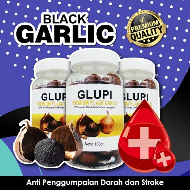 Promo ~V Black Garlic Untuk Kanker Vitamin Herbal Untuk Stamina Tubuh ...