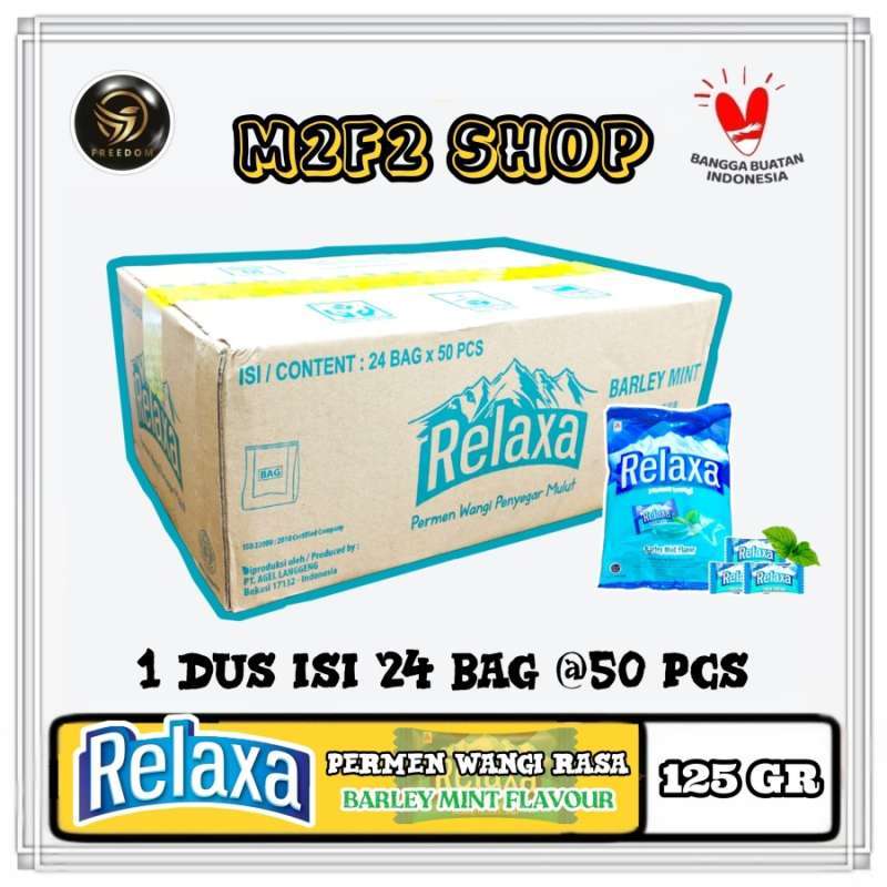 Promo Relaxa Barley Mint Flavor Candy | Permen Mint Rasa Barley Wangi ...