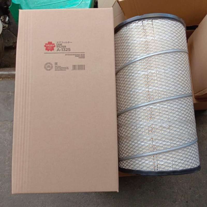 Jual FILTER UDARA HINO LOHAN 260Ti / A-1325 SAKURA 17801-3380 di Seller ...