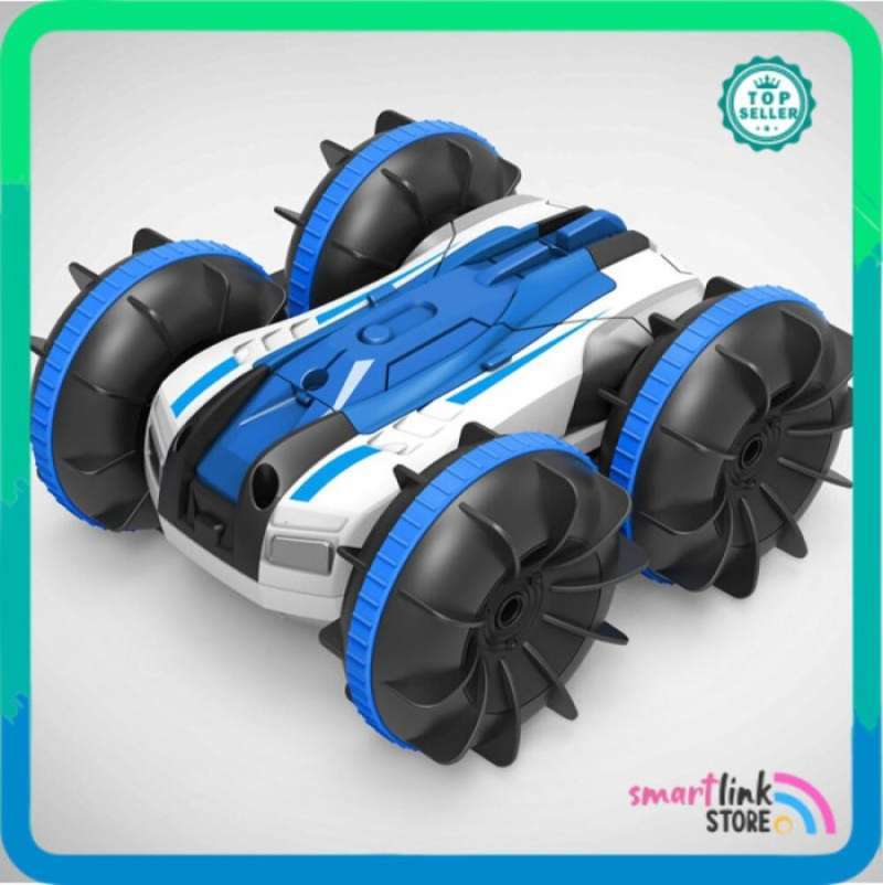 Promo MOBIL RC REMOTE CONTROL STUNT CAR WATER LAND AMPHIBIOUS SMALL ...