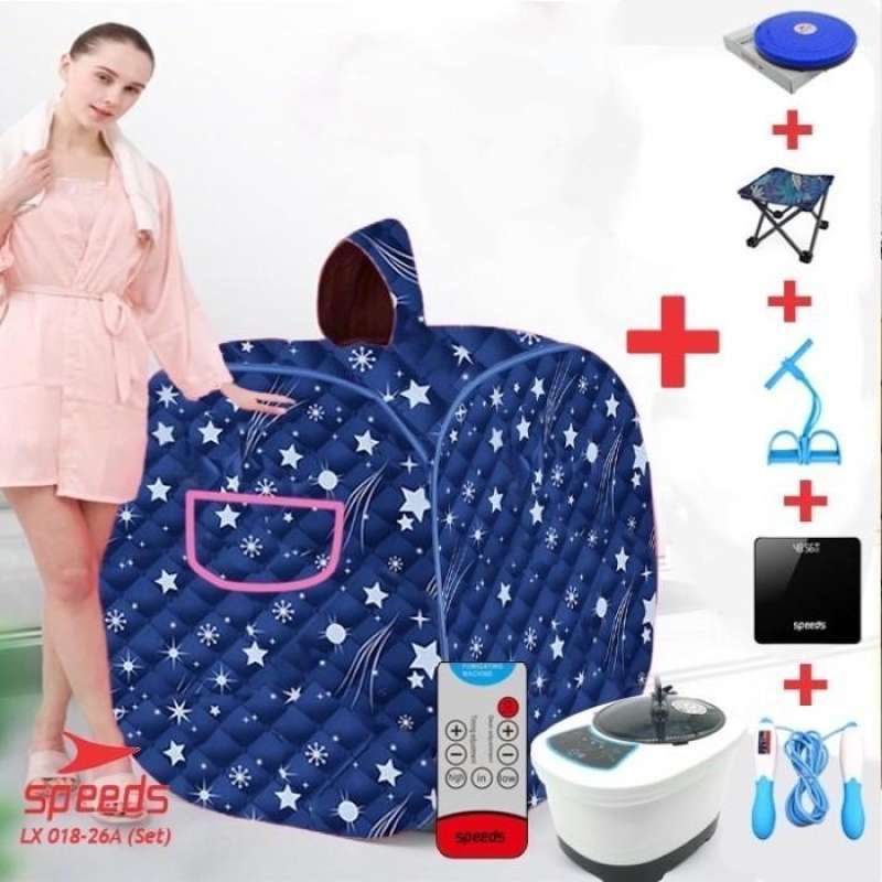 Promo Alat Spa portable Steam sauna portable home spa Mandi uap ...