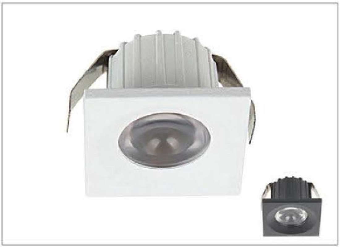 Jual Downlight Led Mini / Spotlight Mini Fixed 3w - Putih / 6500k Bulat ...