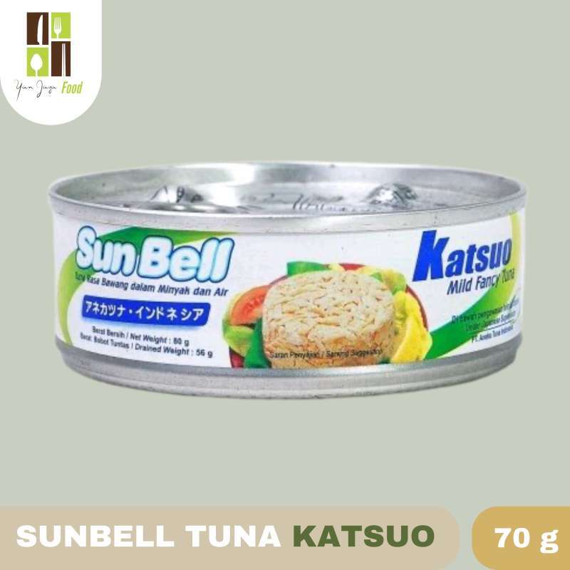 Jual SUNBELL TUNA KALENG KATSUO 70GR di Seller Yan Jaya Food - Kota ...