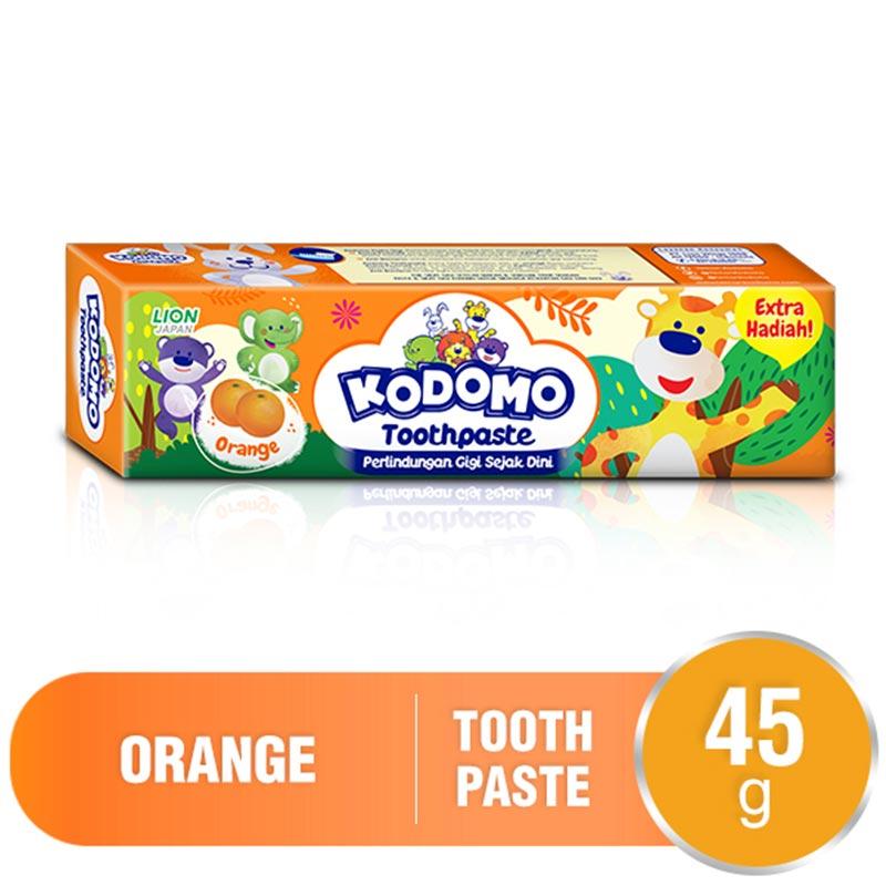 Promo Kodomo Toothpaste Tube Orange Pasta Gigi Anak [45 g] di Seller ...