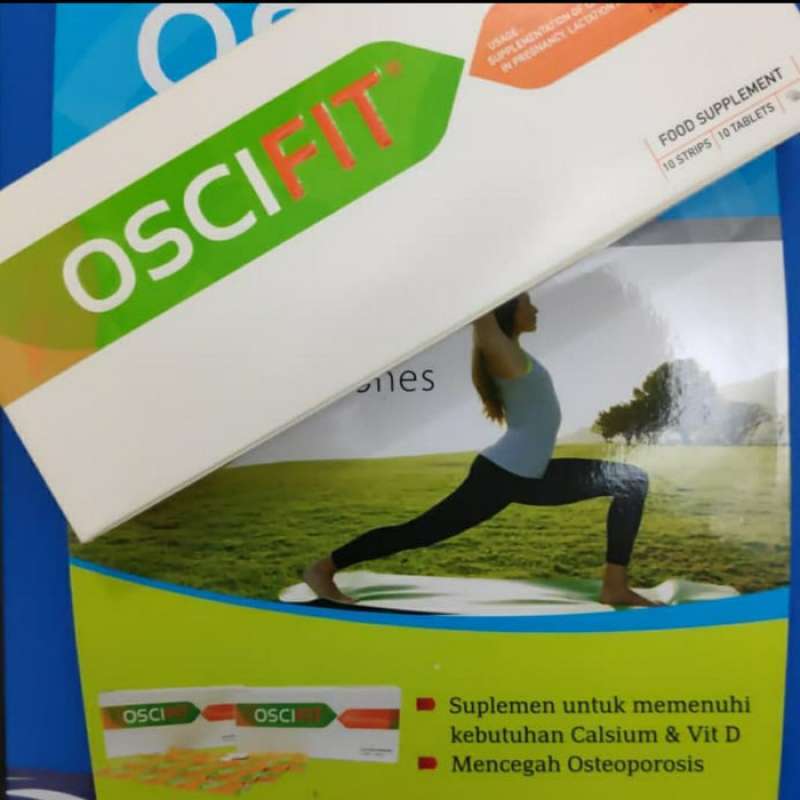 Jual oscifit(calsium dan vitamin d3)untuk osteoporosis dan daya tahan ...
