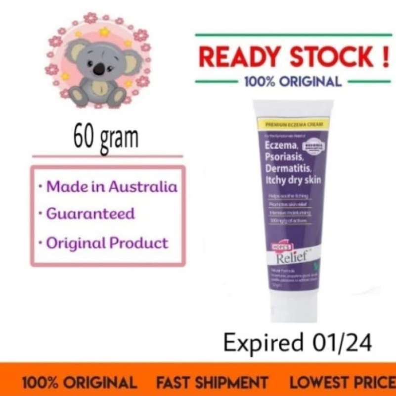 Promo Hope Relief Cream Eczema Proriasis Dermatitis 60Gr Diskon 13% di ...