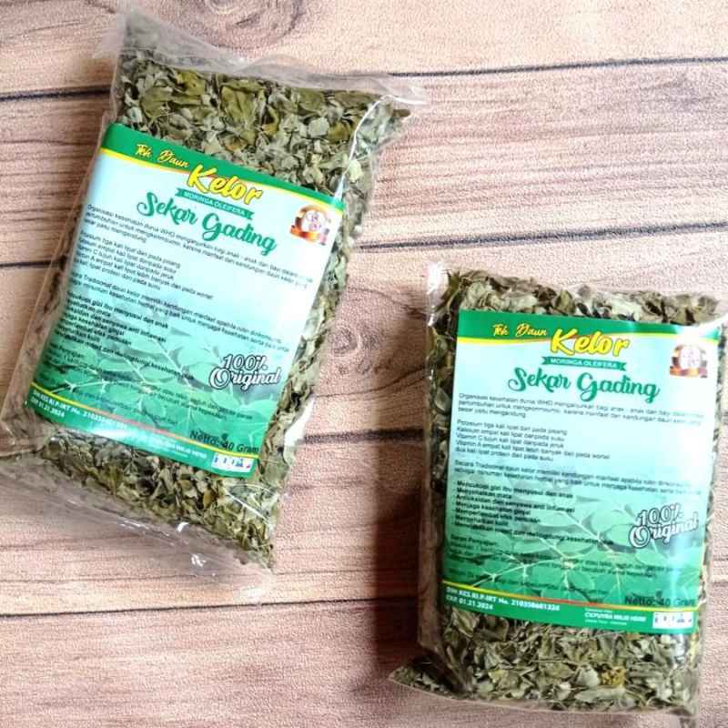 Jual Teh Daun Kelor Moringa Tea 40 Gr Di Seller Rasyid.shop88 - Jemur ...