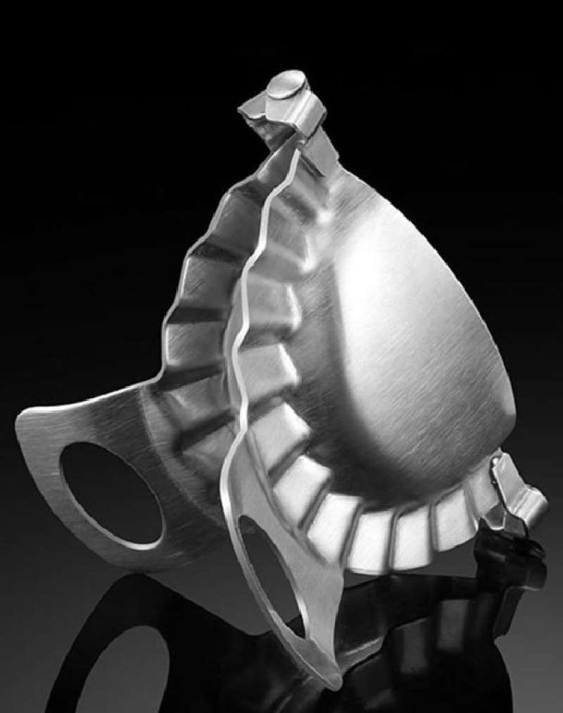 Jual Cetakan Pangsit Kuotie Gyoza Dumpling Mold Pie Stainless Steel Di ...