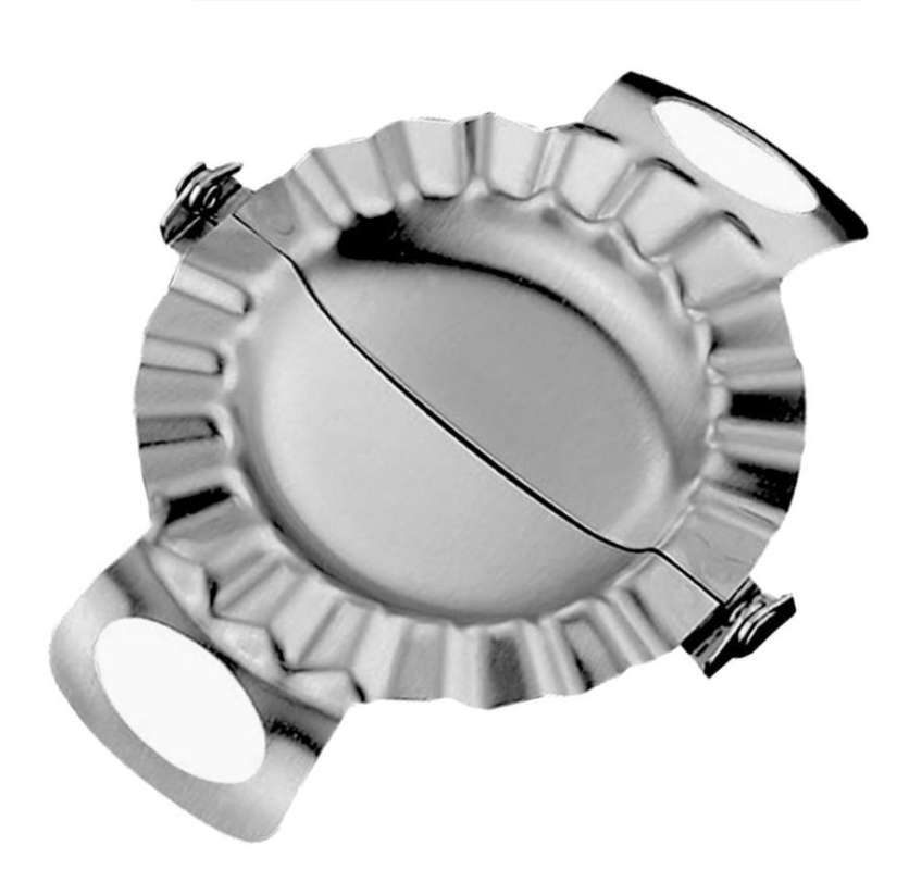 Jual Cetakan Pangsit Kuotie Gyoza Dumpling Mold Pie Stainless Steel Di ...