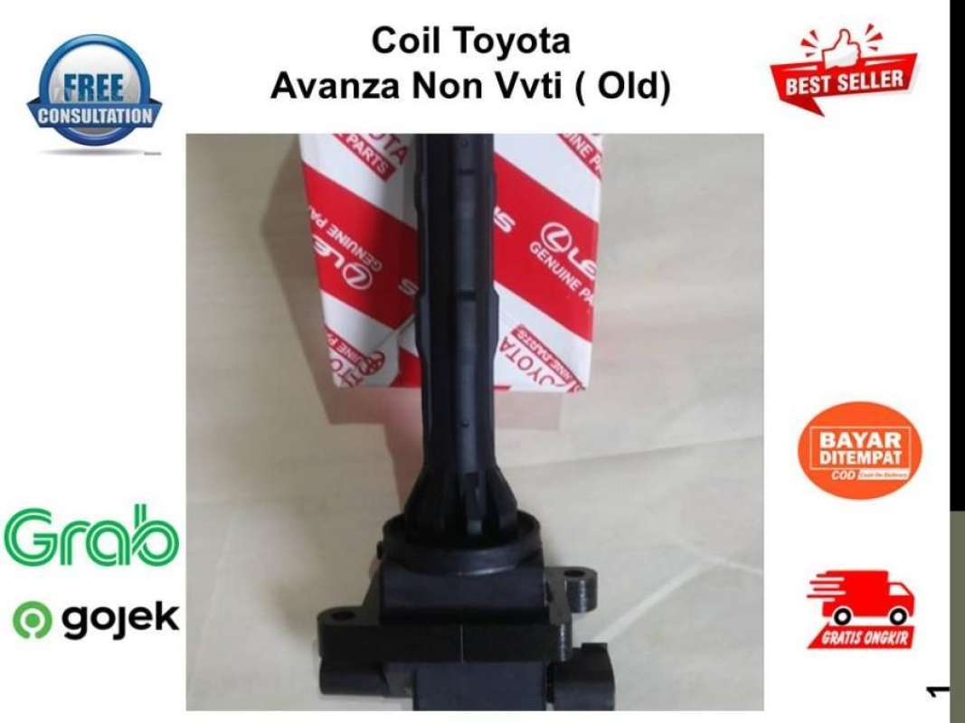 Jual Coil Avanza Non Vvti (old) Ignition Coil Toyota Avanza Non Vvti ...