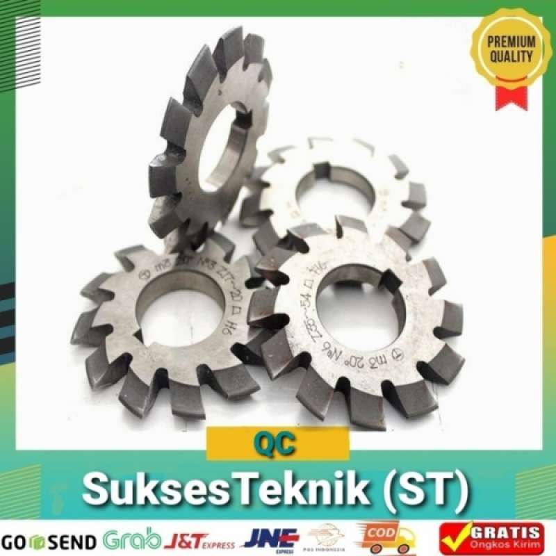 Promo Involute Gear Cutter / Gear Milling Cutter / Module Set M1.75 No ...