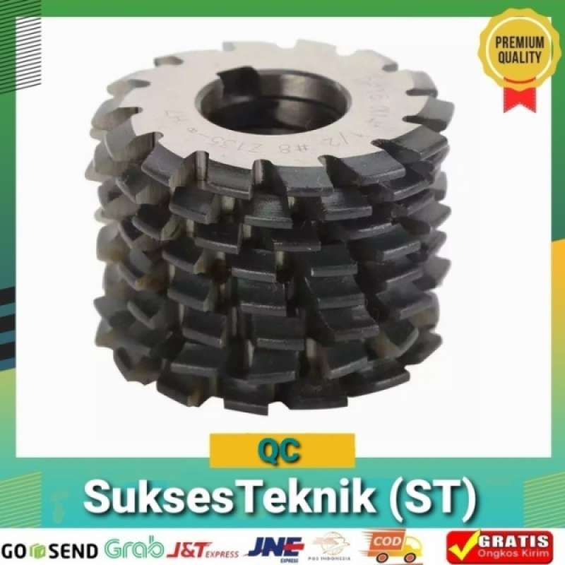 Promo Involute Gear Cutter / Gear Milling Cutter / Module Set M1.75 No ...