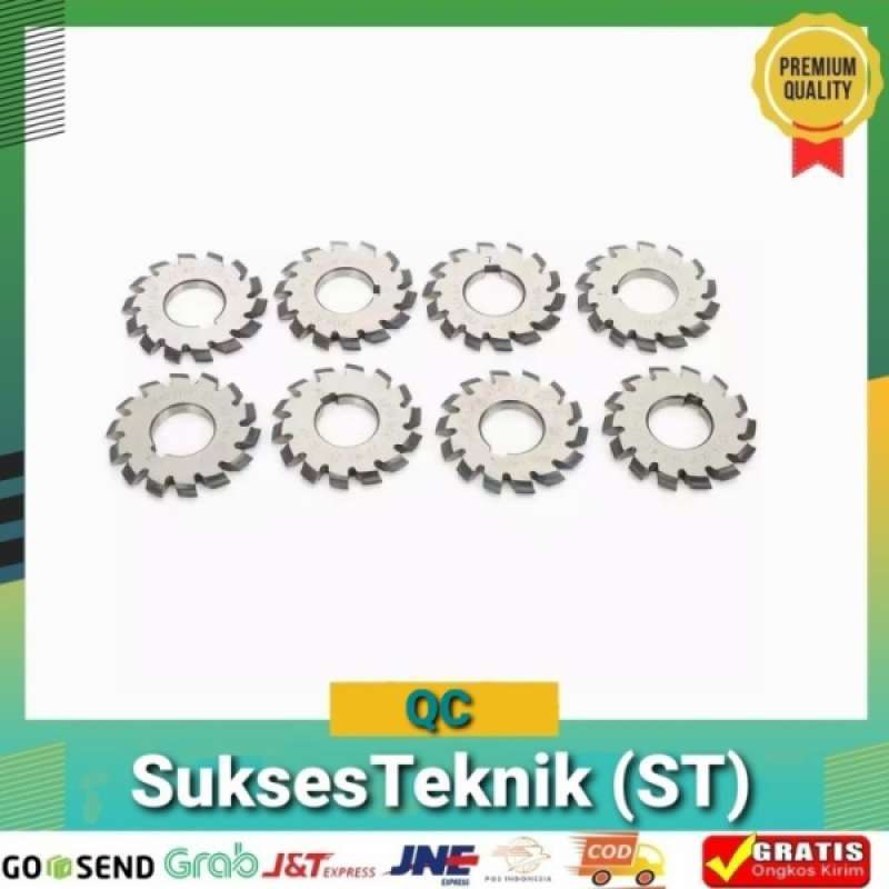 Promo Involute Gear Cutter / Gear Milling Cutter / Module Set M1.75 No ...