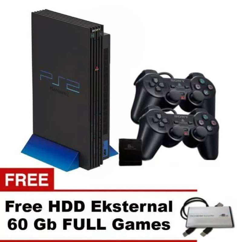 Promo Sony Ps 2 Hardisk 60gb Japan 2.stick Sony Getar Fullgame Diskon ...