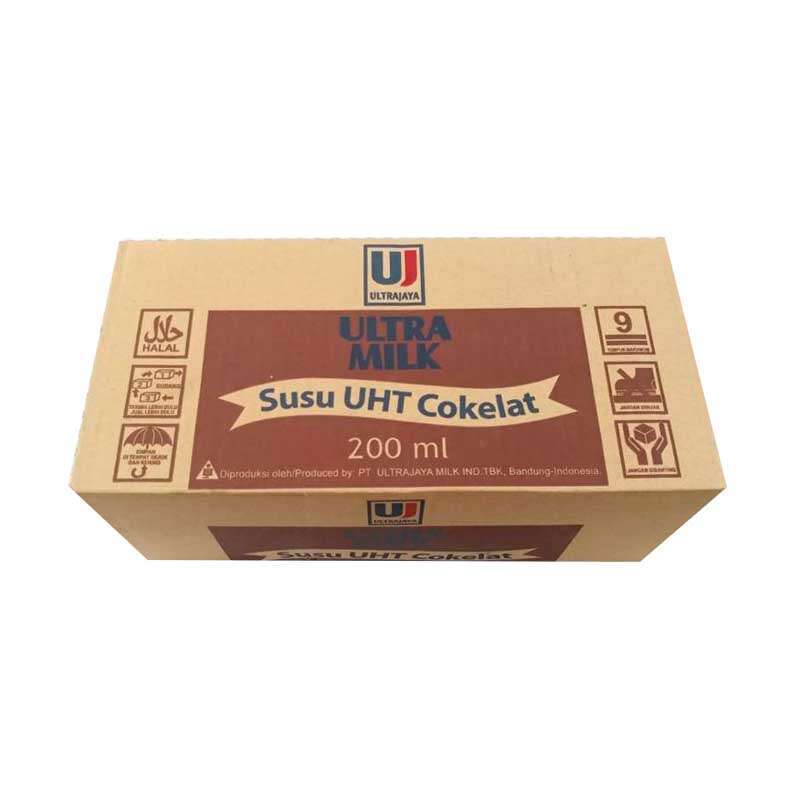 Jual Susu UHT Ultra Milk Coklat [200 mL/1 Dus isi 24 pcs] di Seller ...