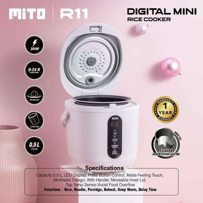 Jual MITO DIGITAL MINI RICE COOKER R11 di Seller KEDAIDAPUR FBB ...