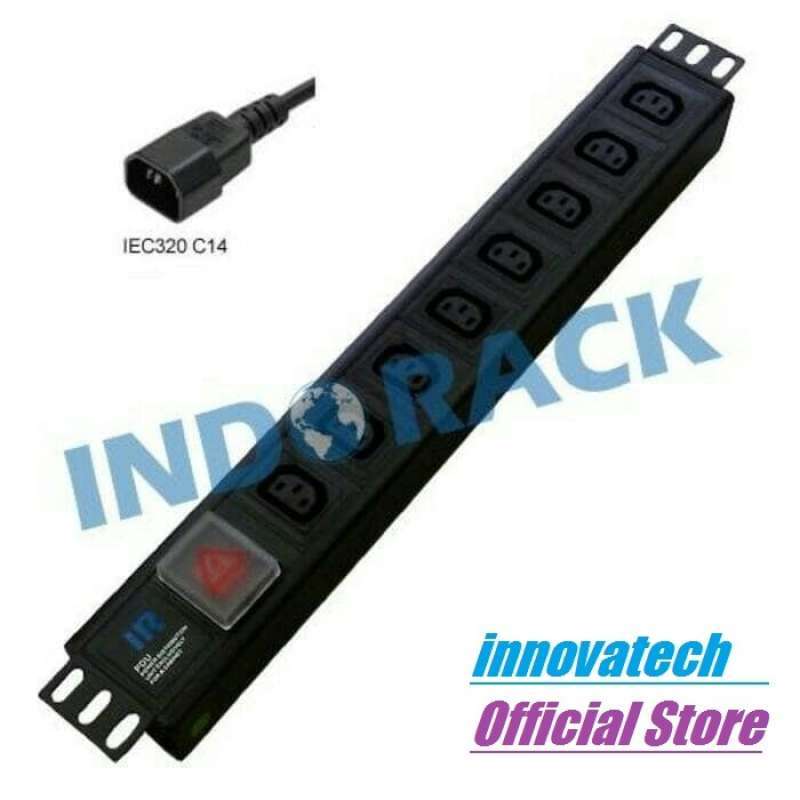 Promo INDORACK PDU8E PDU 8 OUTLET EUROPE IEC SURGE Diskon 23% di Seller ...