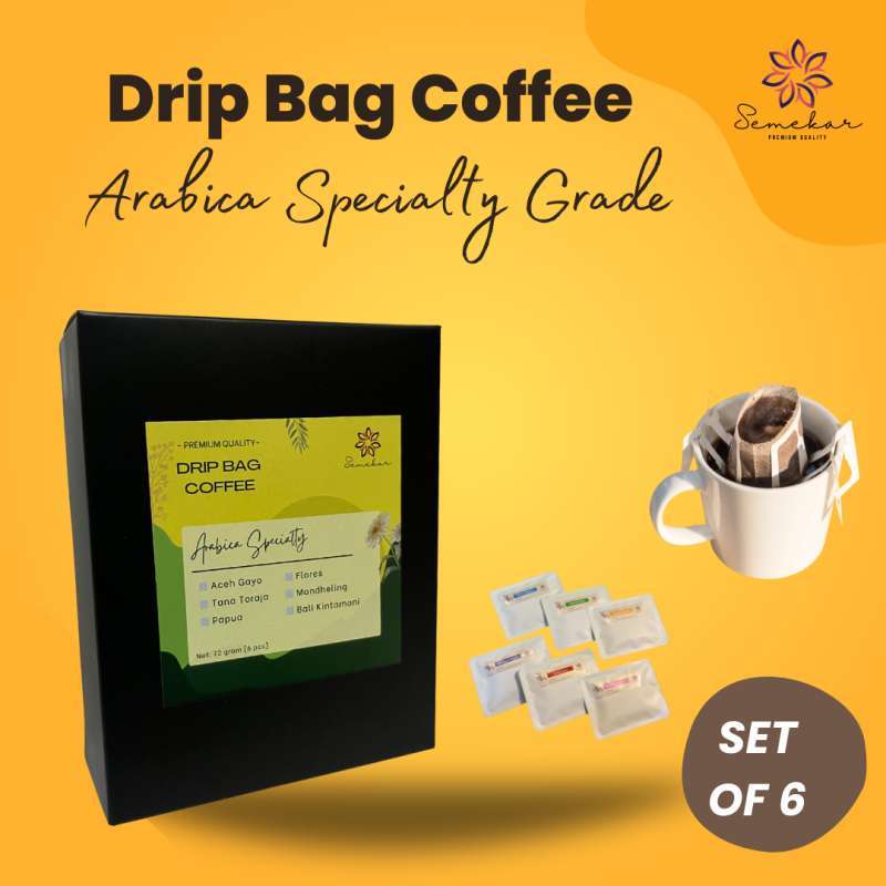 Promo Coffee Drip Bag Box set Arabica Specialty Kopi filter | Hampers ...