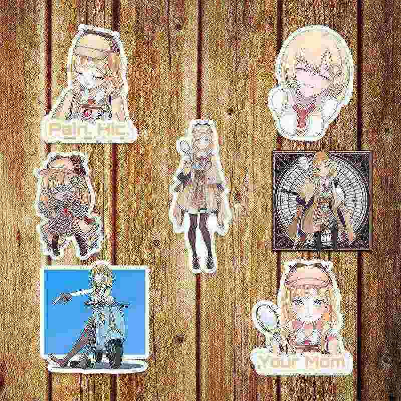 Jual Stiker Pack Hololive - Amelia Watson [7 Pcs] Di Seller Yeager Art ...