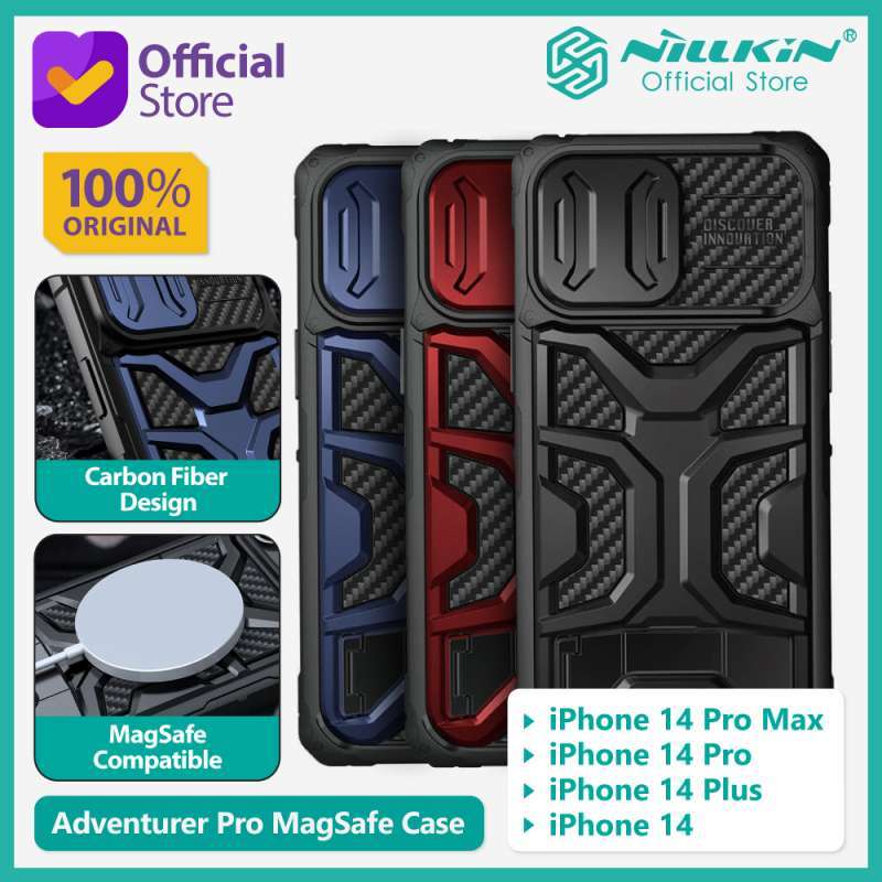 Jual Case iPhone 14 / Plus / Pro / Pro Max Nillkin Adventurer Pro ...