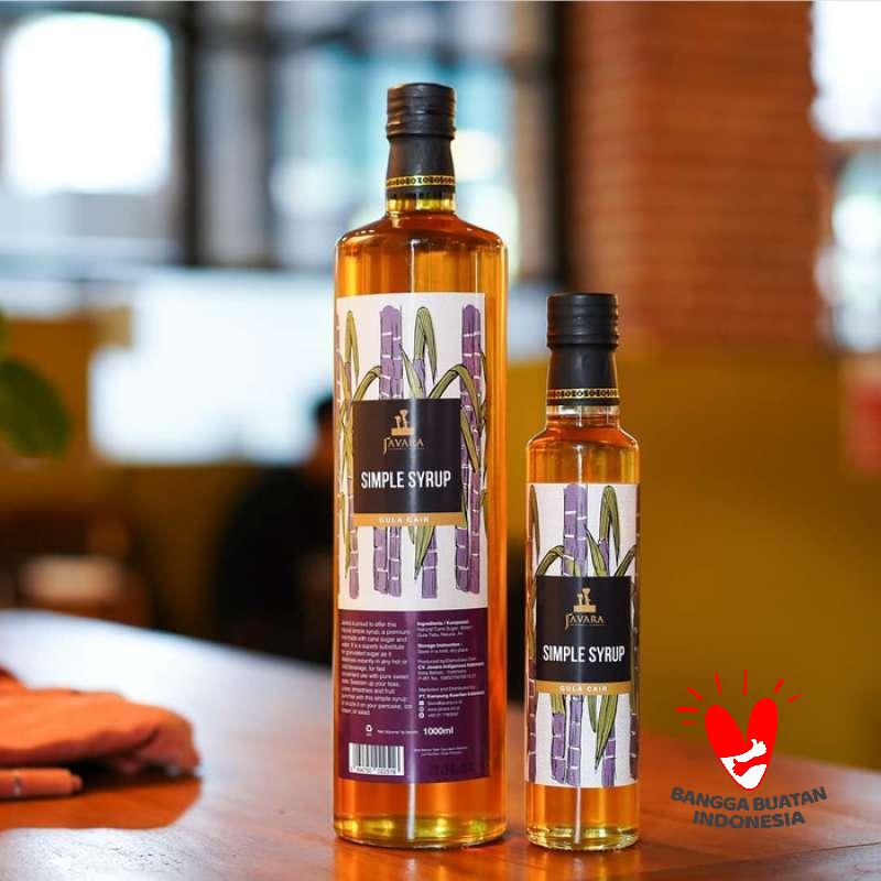 Jual Javara Simple Syrup Gula Cair Penyedap Rasa [250 mL] di Seller ...