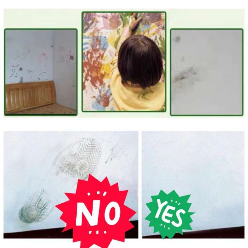 Promo Dempul Tembok Penghilang Coretan Pen Crayon Jejak Kotoran Noda ...