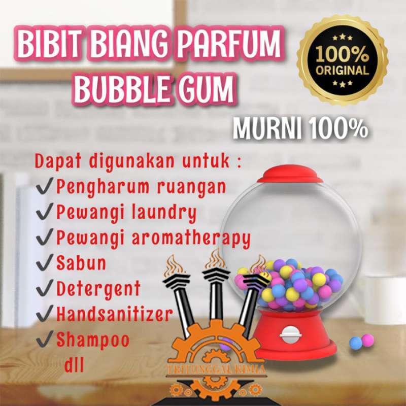 Jual Minyak Pewangi Essensial Oil Parfum Bubblegum Permen Karet Bubble Gum 100ml Di Seller ...