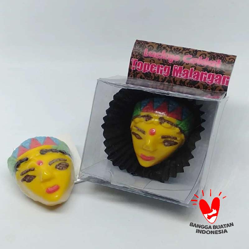 Jual Luckys Coklat Topeng Dewi Ragil Kuning 5gr Oleh Oleh Malang Di ...