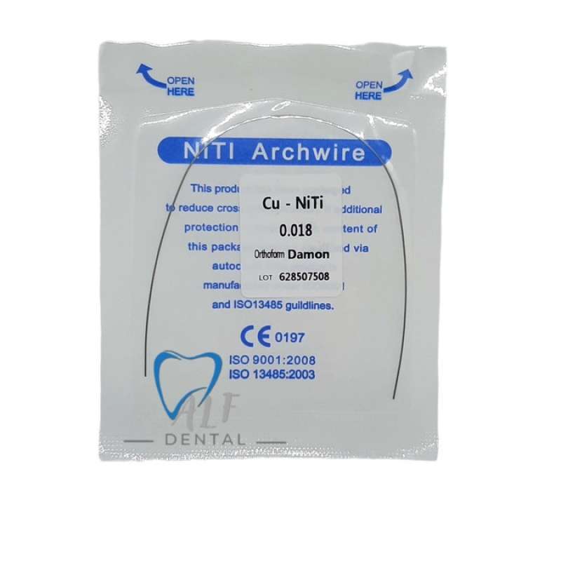 Promo Wire Cu-niti 018/wire Coper Niti/wire Untuk Damon/self Ligating ...