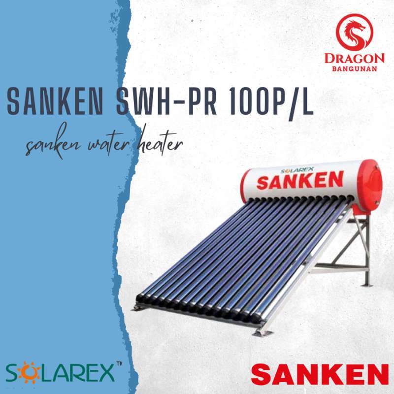 Jual Sanken SWH-PR100P-L Solar Water Heater di Seller DRAGON BANGUNAN ...