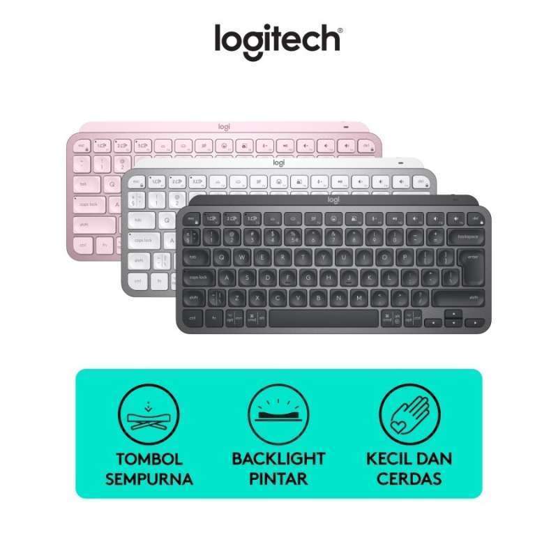 Jual Logitech Mx Keys Mini Keyboard Wireless Bluetooth Backlit Di ...