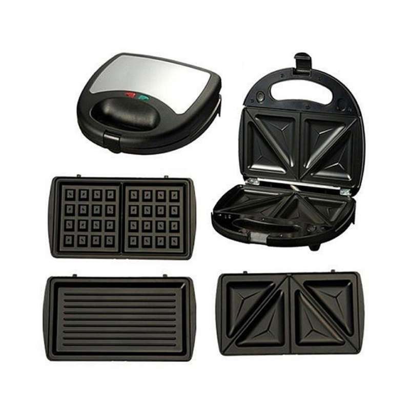 Promo Sharp Kzs-71(bk) Sandwich Toaster Libre Multiplate Non Stick 700 ...