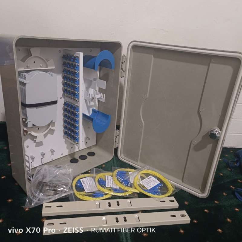 Promo odc 48 core lengkap pigtail SC UPC/odc wall 48core Diskon 9% di ...