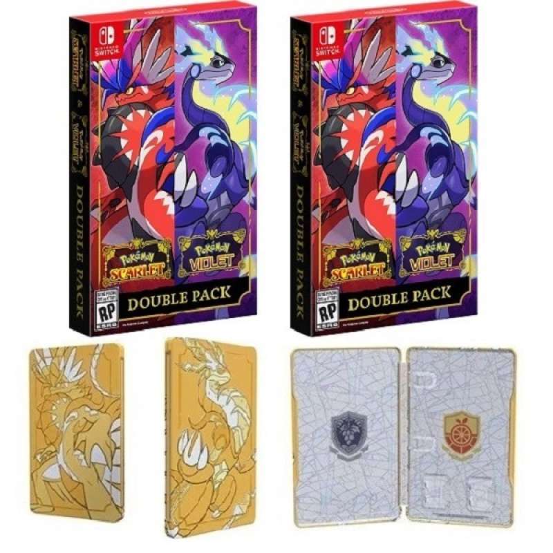 Jual Nintendo Switch Pokemon Scarlet and Violet DoublePack - With ...