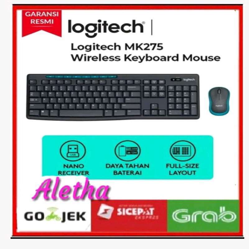 Jual Logitech MK275 Wireless Keyboard & Mouse Combo Garansi Resmi di ...