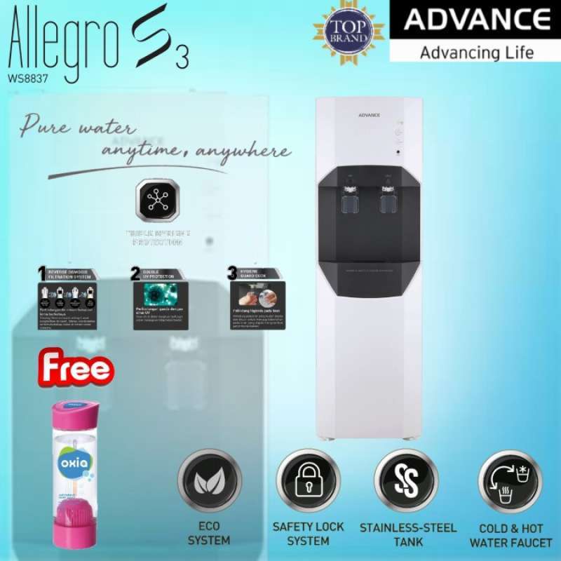 Promo Dispenser tanpa galon ALLEGRO S3 WHITE Diskon 23% di Seller ...
