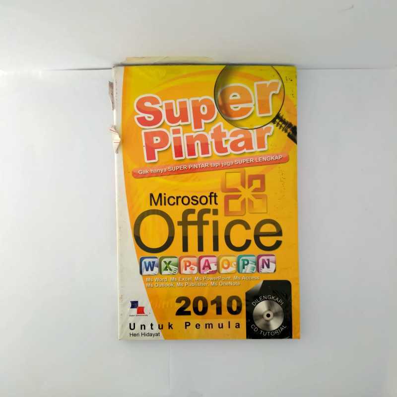 Jual BUKU SUPER PINTAR DAN JUGA SUPER LENGKAP MICROSOFT OFFICE 2010 ... Jual BUKU SUPER PINTAR DAN JUGA SUPER LENGKAP MICROSOFT OFFICE 2010 ...