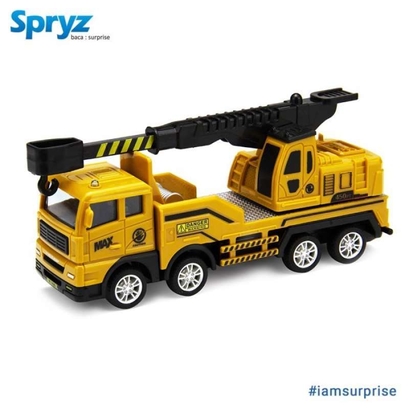 Promo Spryz Construx 1:55 Truk Konstruksi Mainan Miniatur - Truk C ...