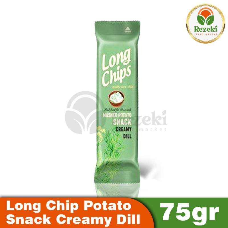Jual Long Chips Mashed Potato Snack Creamy Dill [75 gr] di Seller ...