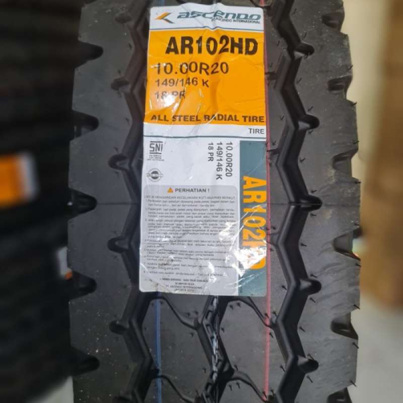 Promo Ban Mobil Truck Kawat/radial Ascendo. Tipe Ar102 Hd - 10.00r20. Diskon 15% Di Seller ...