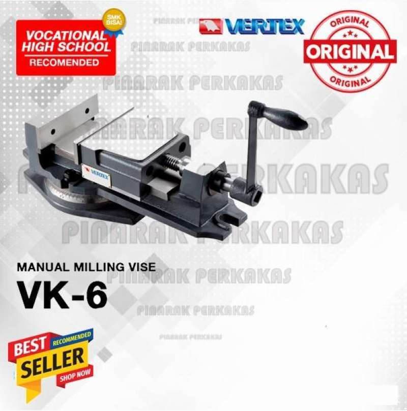 Jual Vertex K Type Milling Vise Vk-6 Di Seller Pinarak Perkakas ...