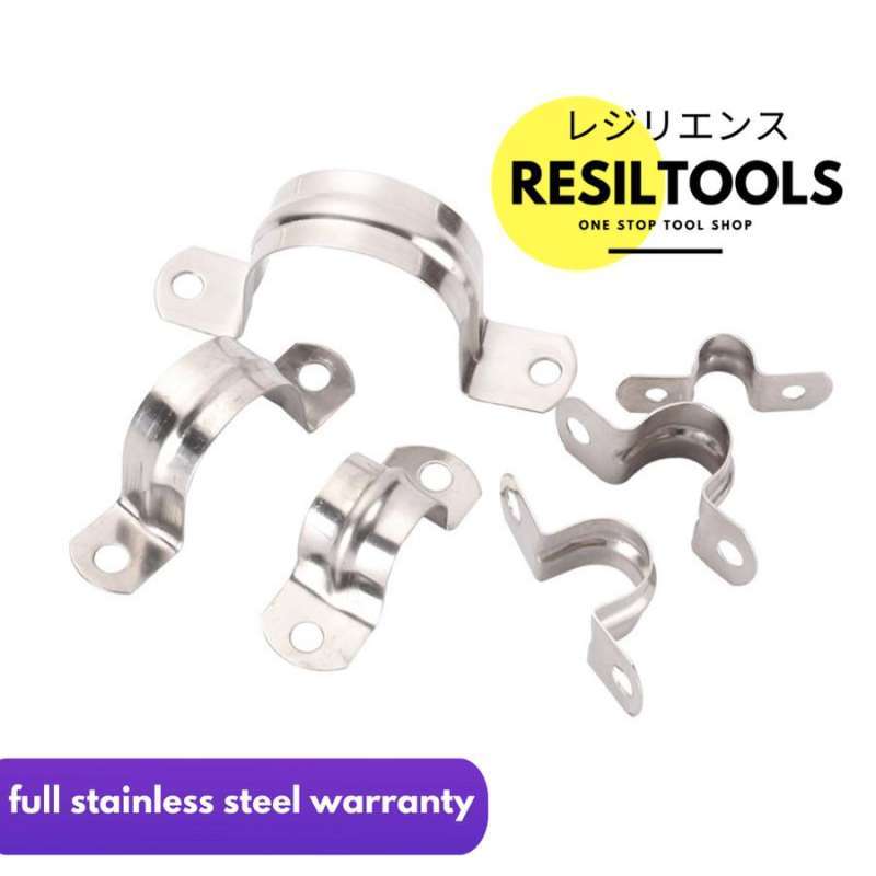 Jual 1.200 Pcs Klem Omega Stainless Steel M 20 Saddle Clamp Pipa ...