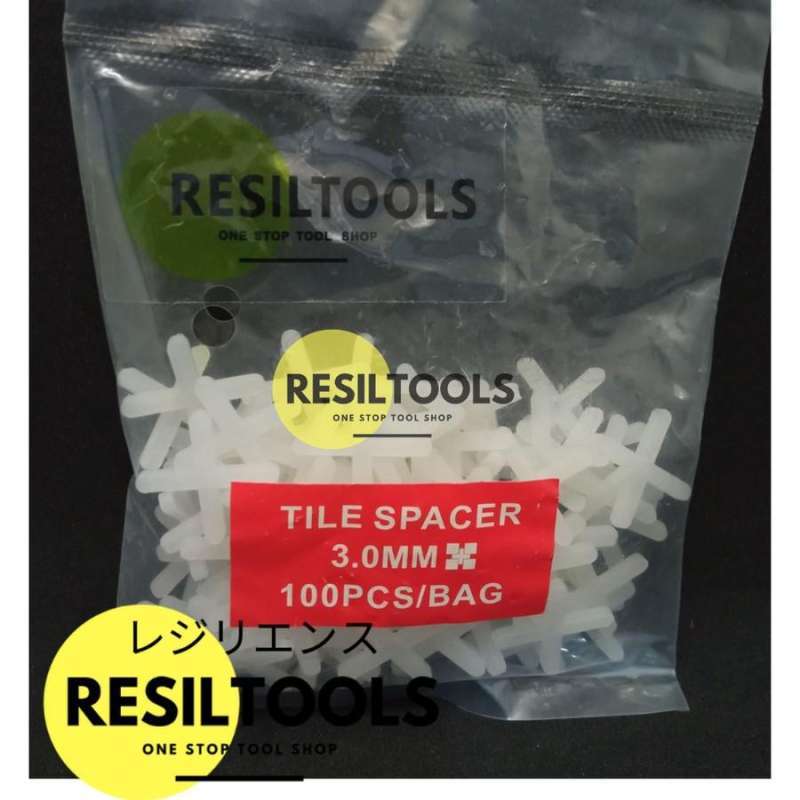 Jual PER 100 Bungkus Tile Leveling 4 mm Spacer Perata Jarak Nat Keramik ...