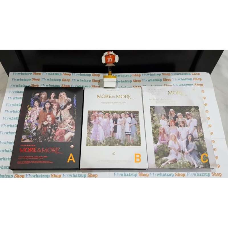 Jual Twice Official Album (More & and More) - CD & Photobook (Boleh ...