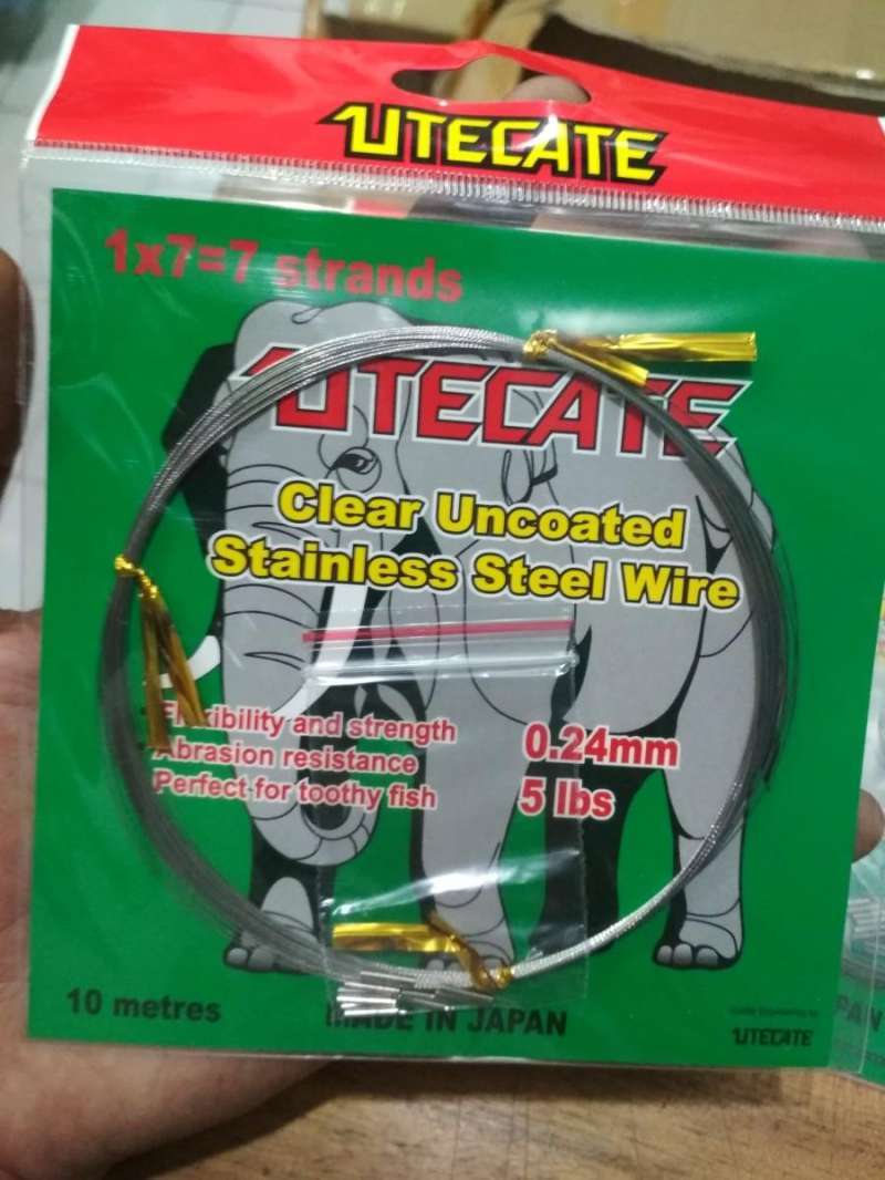 Jual Kawat Neklin Pancing. Nikelin Pancing 7x1 Utecate Murah Di Seller ...