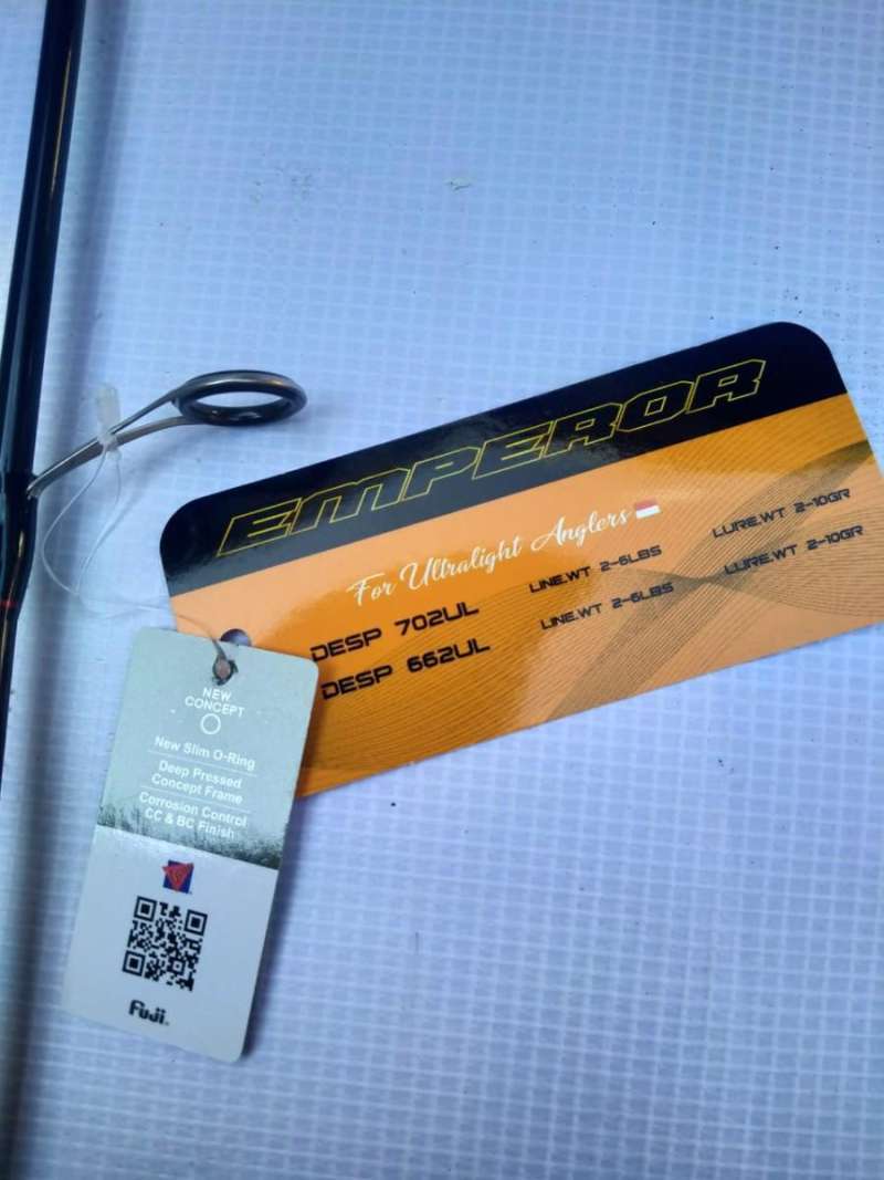 Jual Joran Ul Daido Emperor Pro Series 662 702 Carbon Solid Fuji Guide Di Seller Sinar Fishing ...